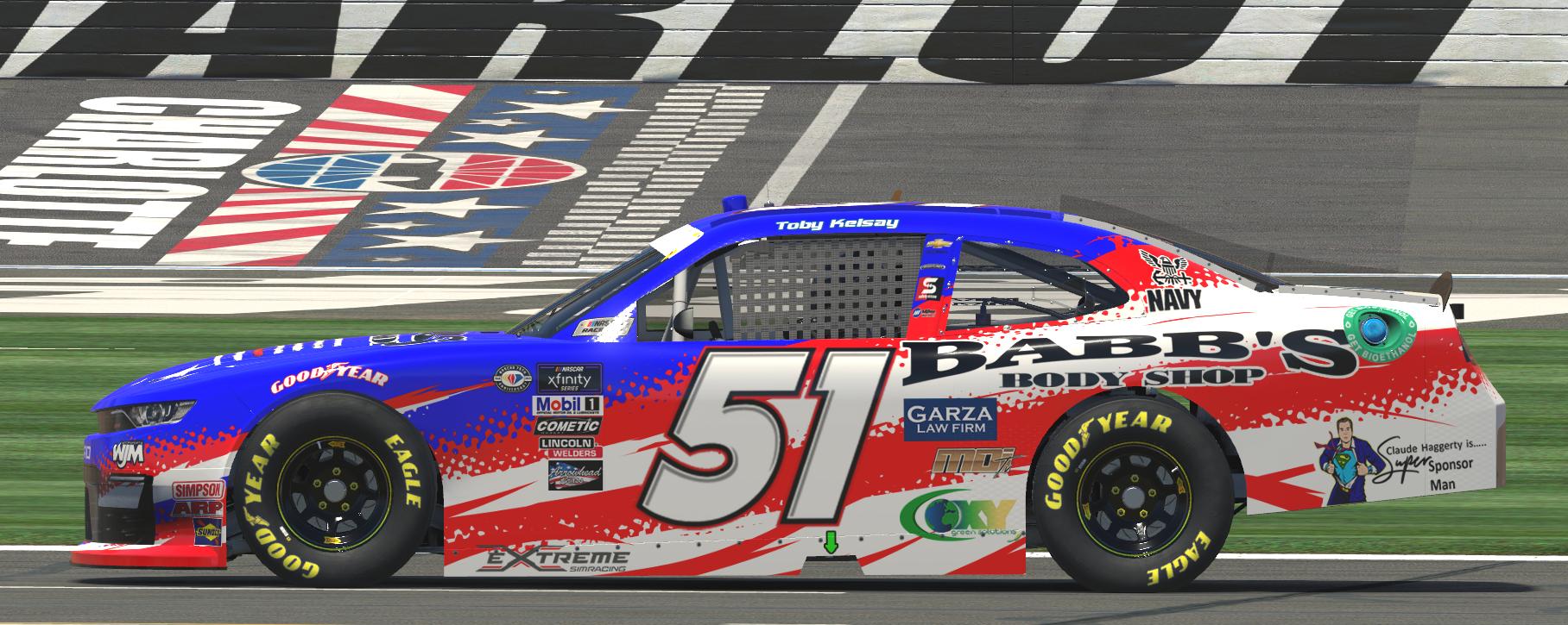 Babbs Body Shop #51 Xfinity Camaro - Patriotic by Matthew Erickson4 ...