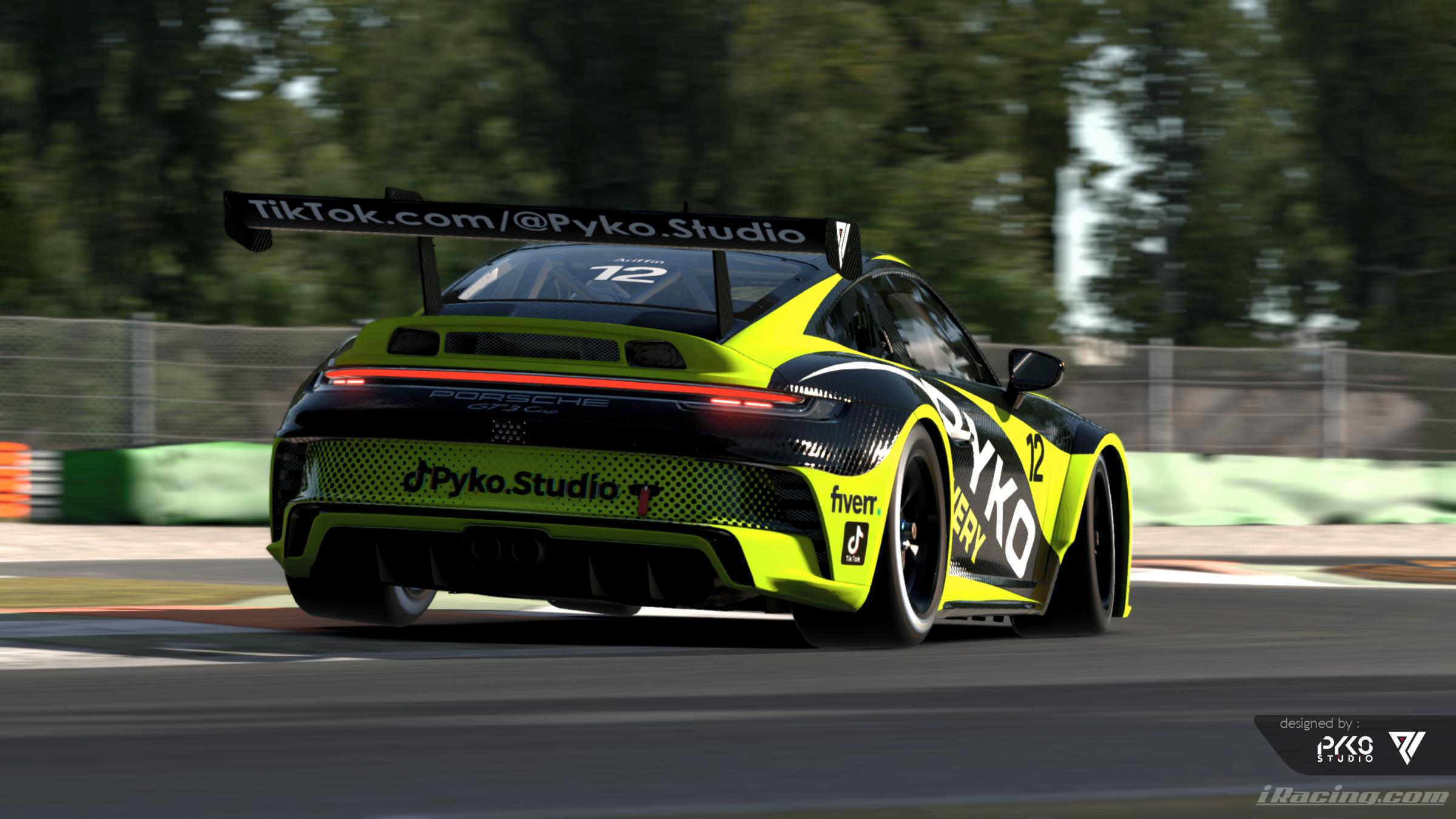 P992 Fiverr TikTok Pyko Livery by Syaiful Ariffin - Trading Paints