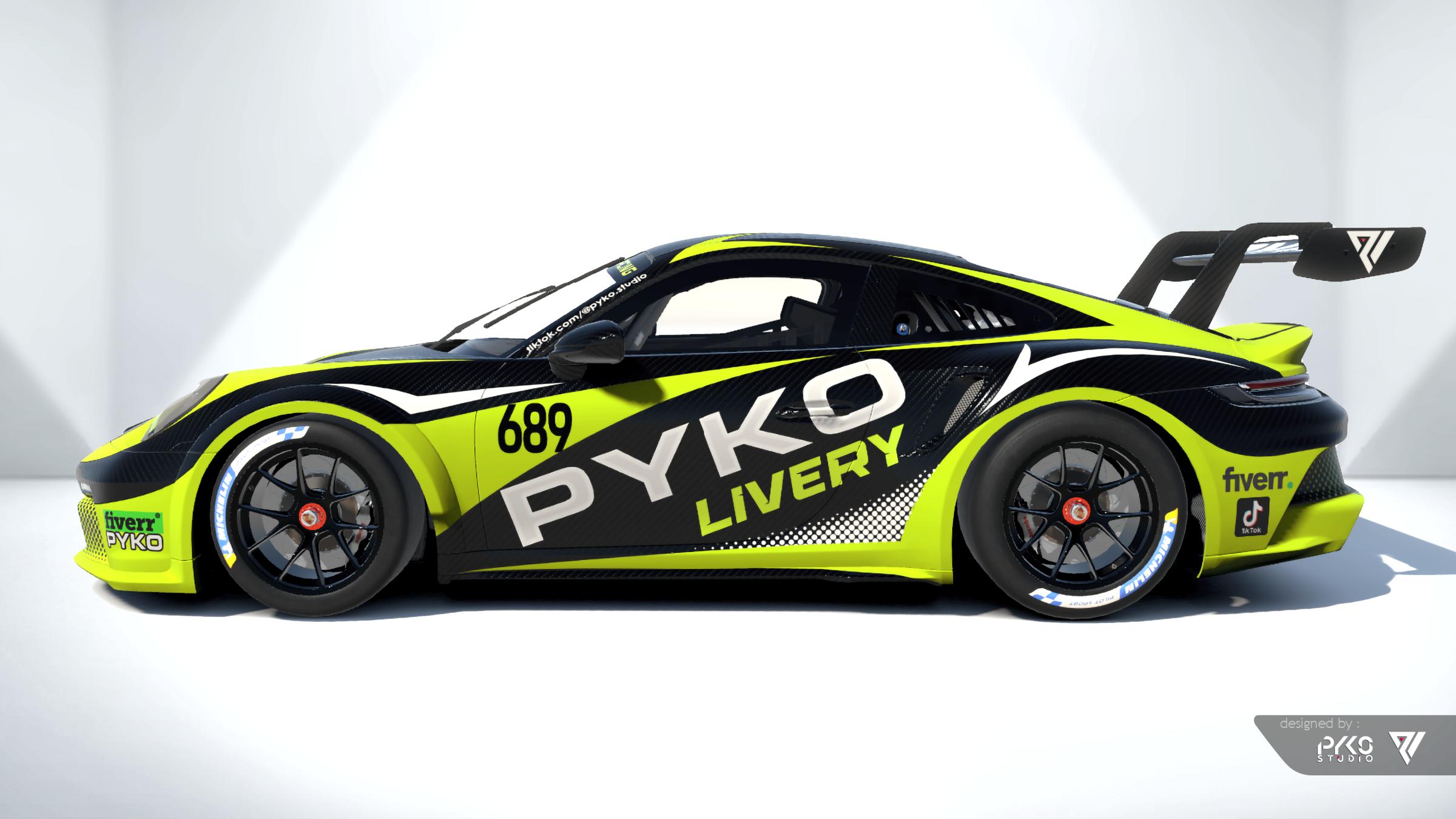 P992 Fiverr TikTok Pyko Livery by Syaiful Ariffin - Trading Paints