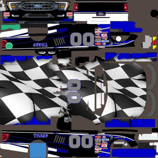 Tharp#00CheckersOrWreckers2023 by Jacob Tharp - Trading Paints