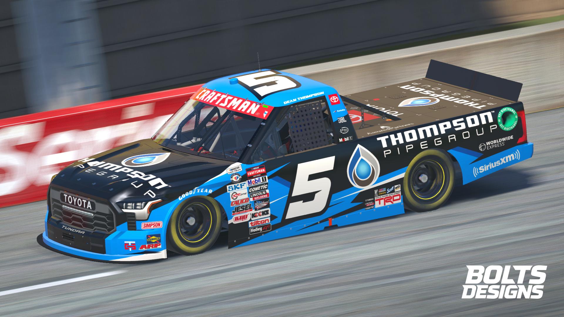 2023 Dean Thompson #5 Thompson Pipe Group by Roberto Ramirez - Trading ...