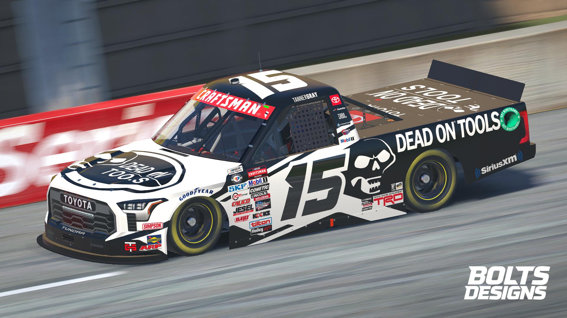 2023 Tanner Gray #15 Dead On Tools by Roberto Ramirez - Trading Paints