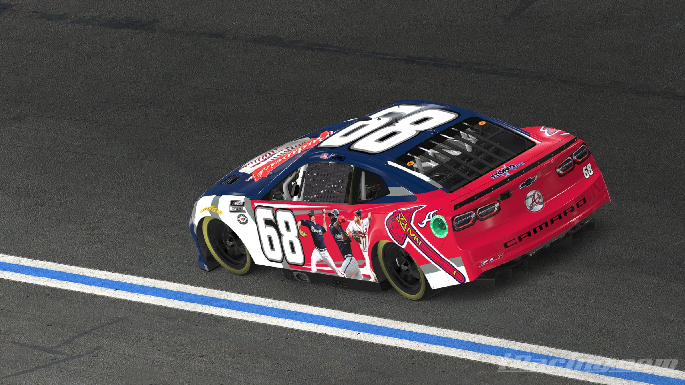 Andrew Duffield Camaro ZL1 Nextgen Braves SIM STAMPED by Colby Hartung ...