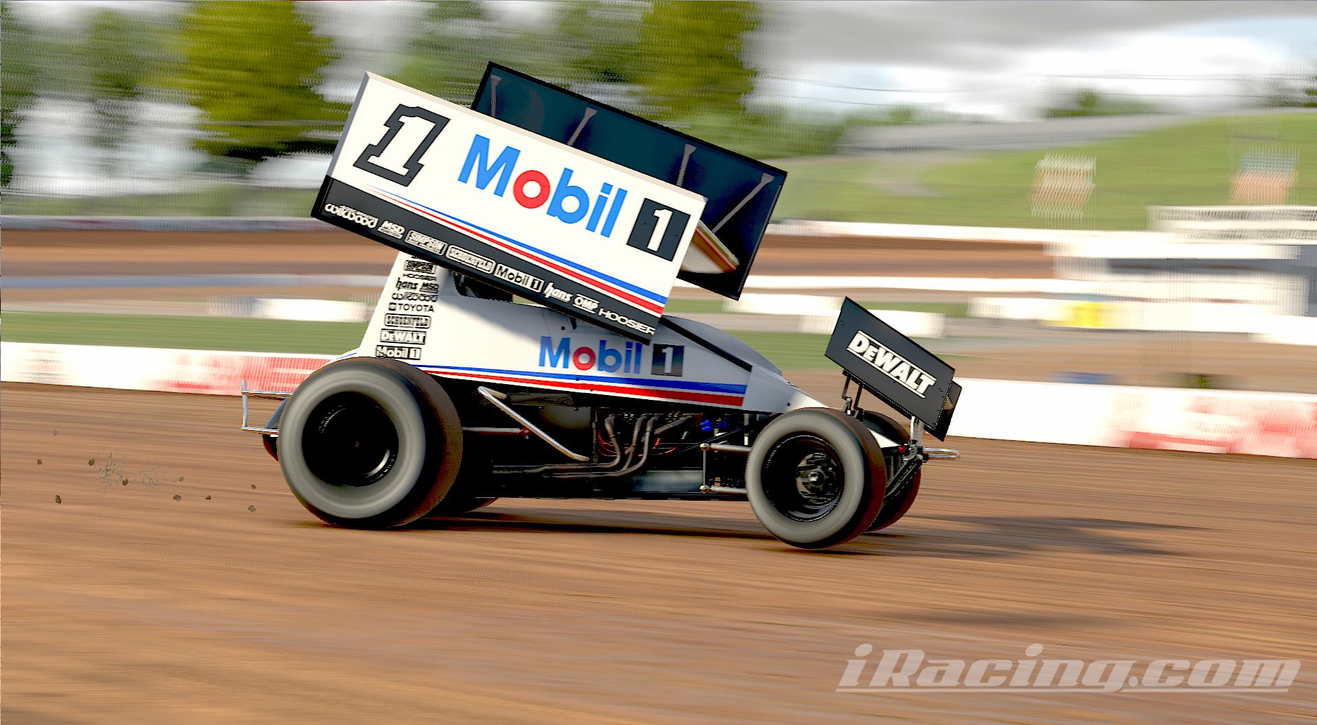 Mosen Sprintcar by Tait Poole - Trading Paints