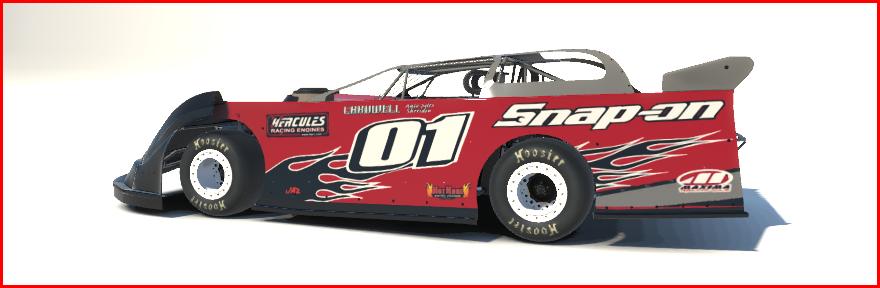 Dirt Late Model Cardwell 01 by Brandon S. - Trading Paints