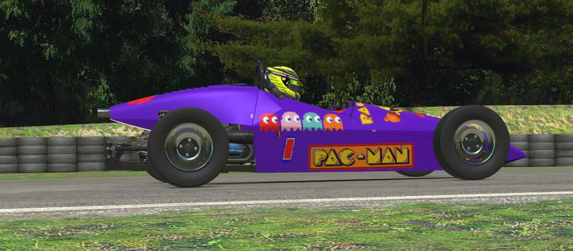 PAC-MAN Inspired Formula Vee by Kaleb Belak - Trading Paints