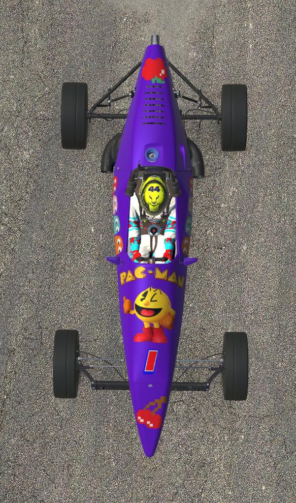PAC-MAN Inspired Formula Vee by Kaleb Belak - Trading Paints