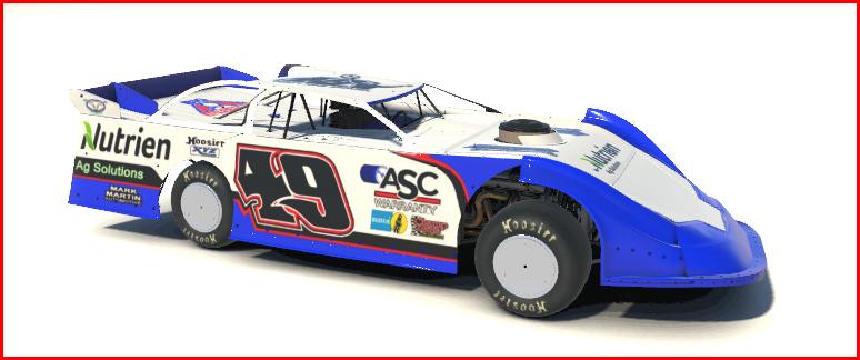 Dirt Late Model Jonathan Davenport 49 by Brandon S. - Trading Paints