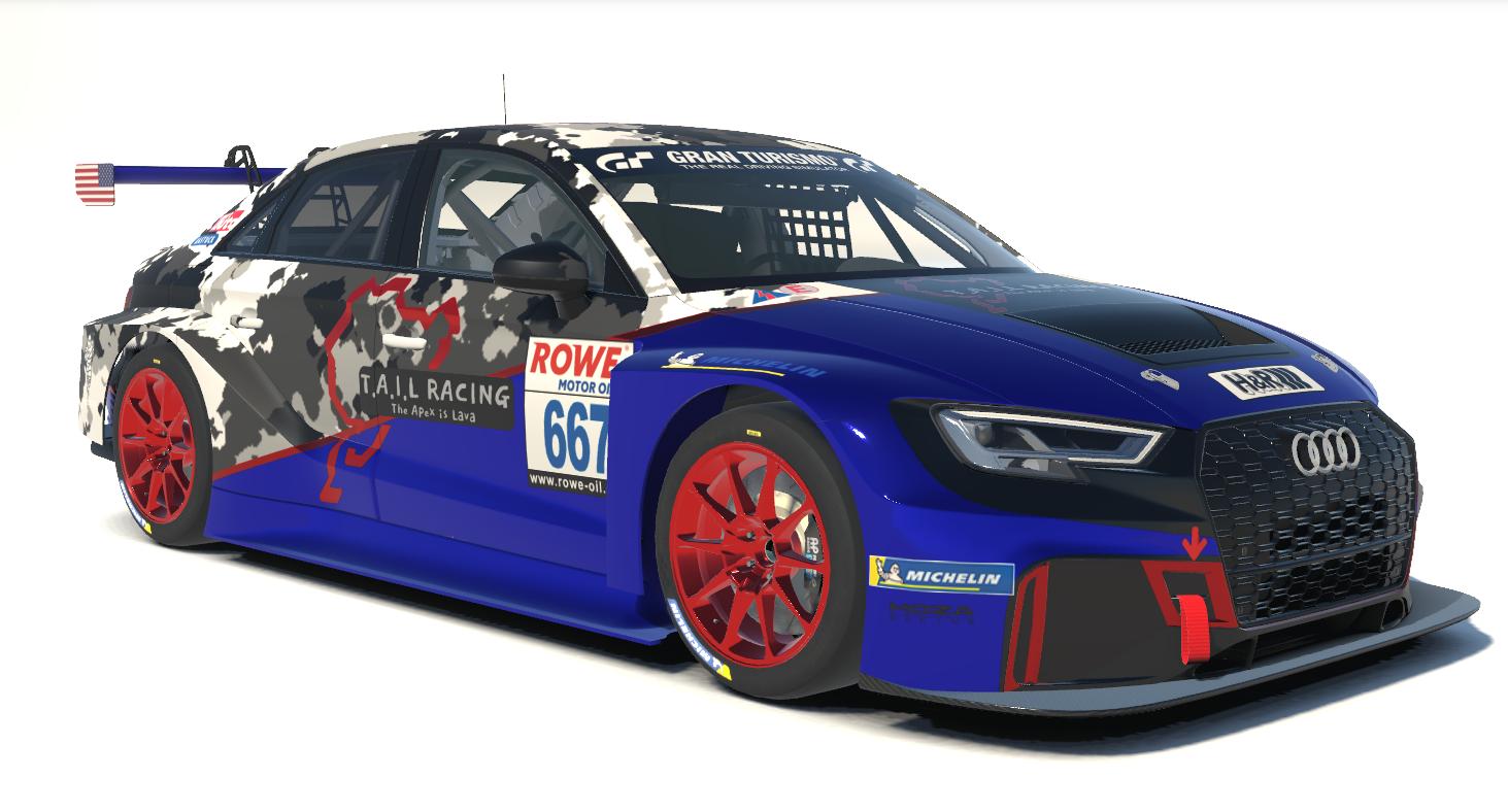 TAIL Racing - NEC AUDI - Team America by Dave Hernandez - Trading Paints