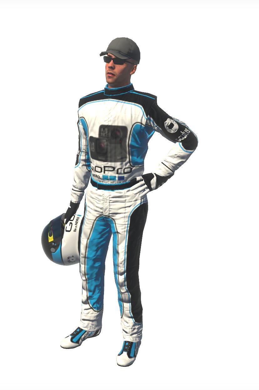 Driver Suit sly sim gopro by Sly Bernier - Trading Paints