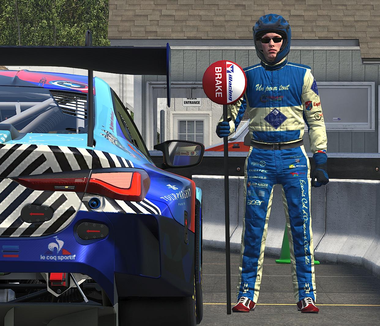 Driver Suit Ecurie Citadelle by Mike Riedner - Trading Paints