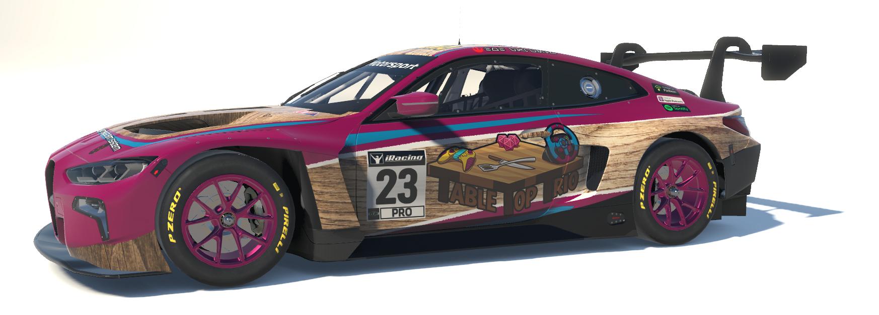 Tabletop Trio Podcast BMW GT3 by Bob Giaquinto - Trading Paints