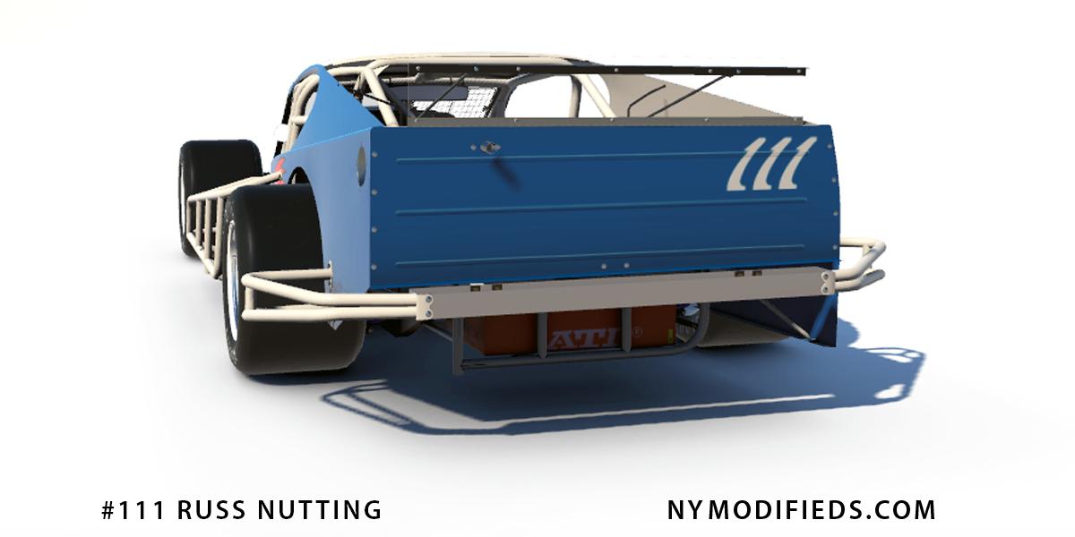 #111 Nutting (NY Modifieds) OLD by Donald Fish Fischer - Trading Paints