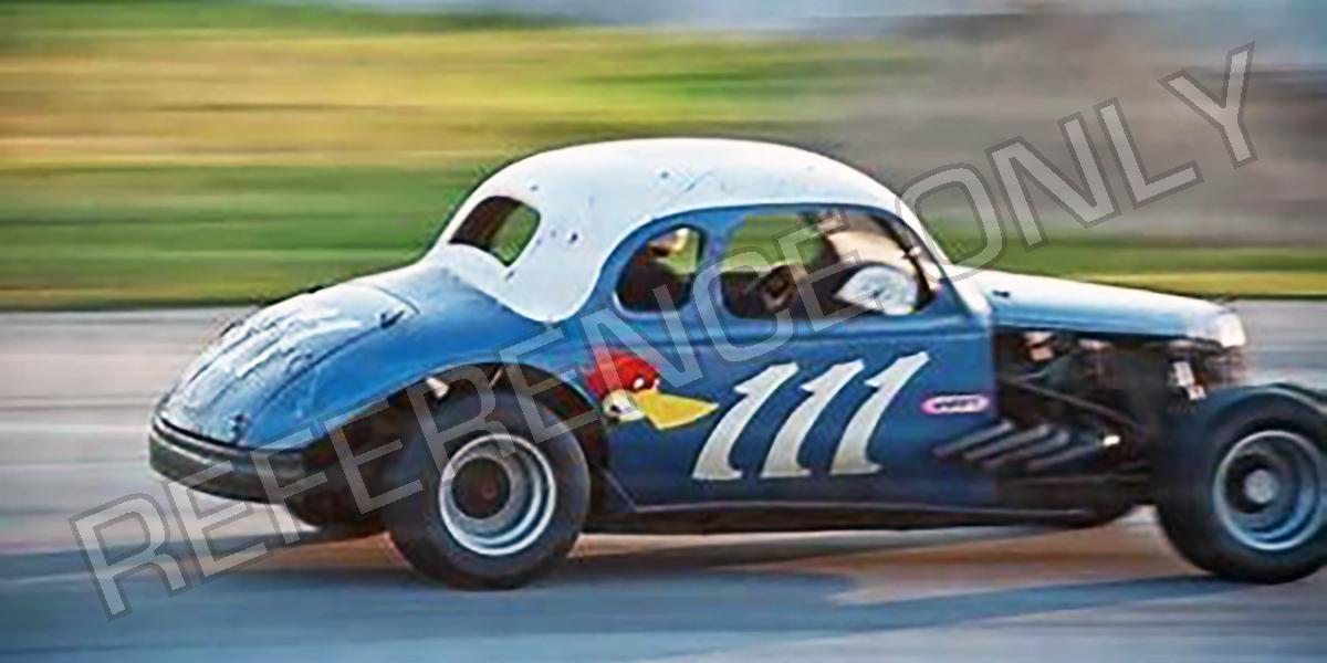 #111 Nutting (NY Modifieds) OLD by Donald Fish Fischer - Trading Paints