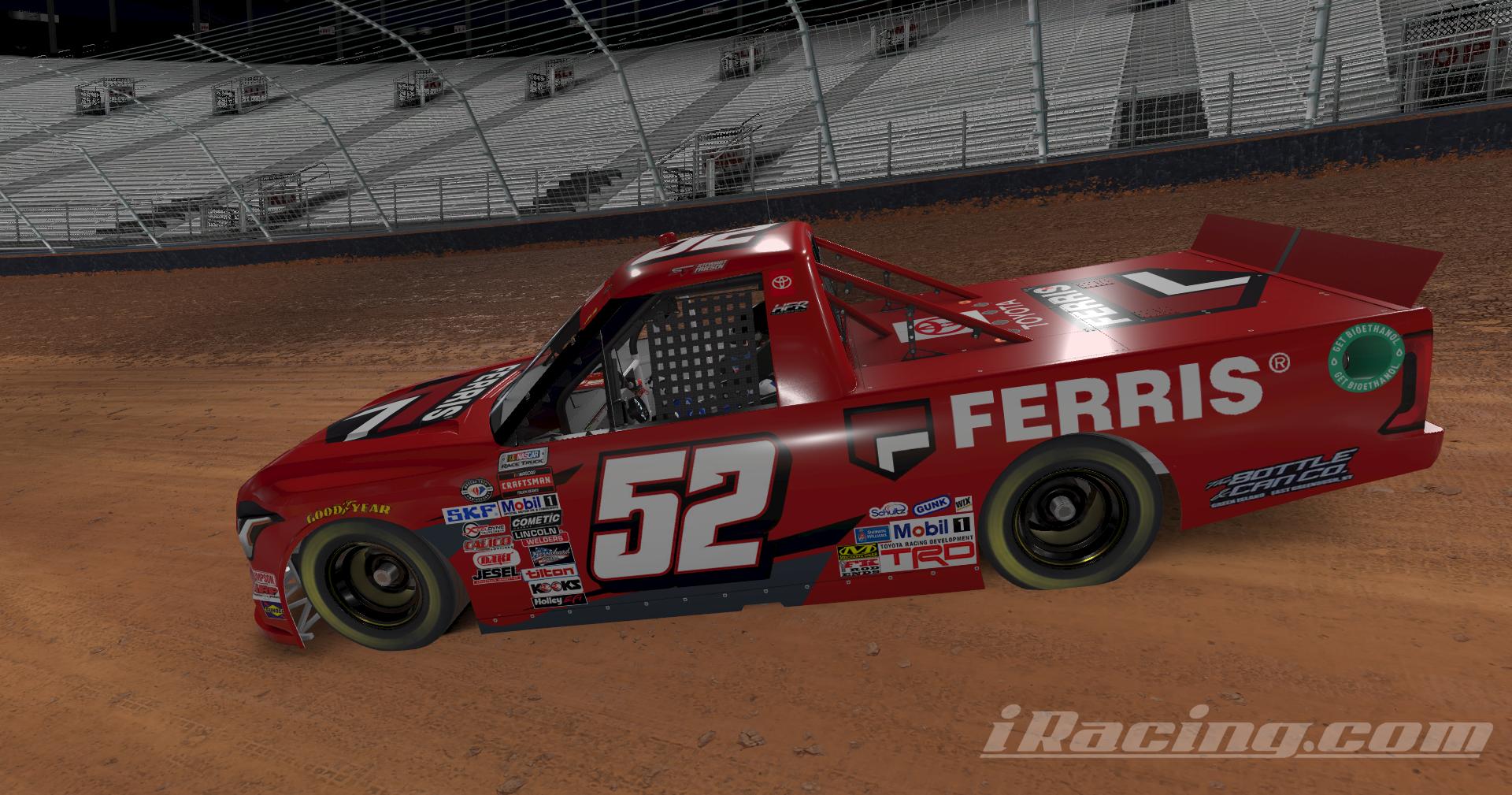 #52 Stewart Friesen 2023 Ferris by Martin Roberg - Trading Paints