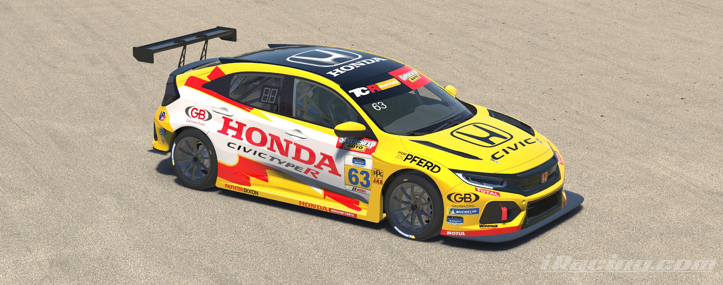 Honda Civic Type R by John Rubino - Trading Paints