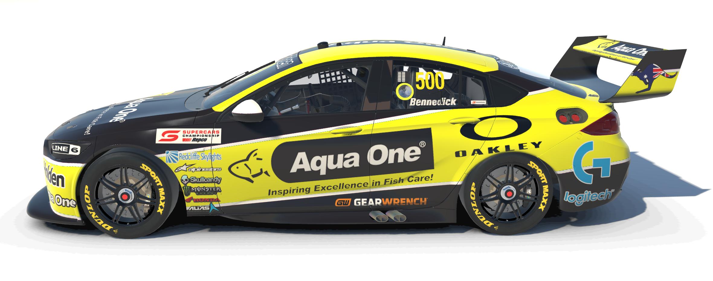 Supercars Holden ZB Commodore Aqua One by Drew Bennedick - Trading Paints