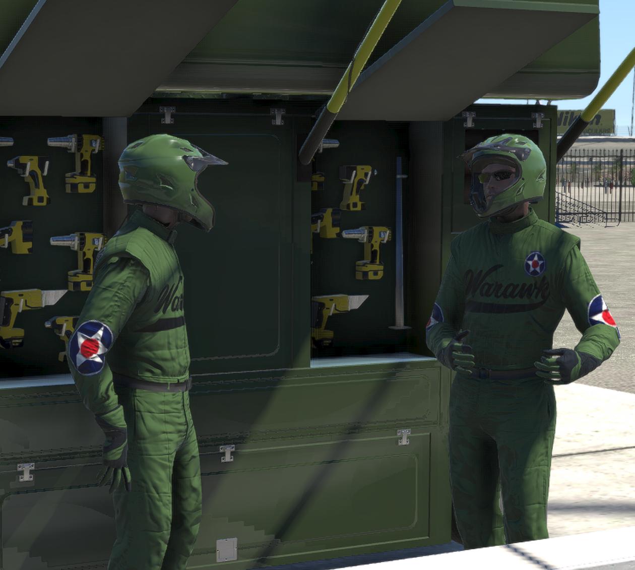 Warhawk Pilot suit by Clifton Channell - Trading Paints
