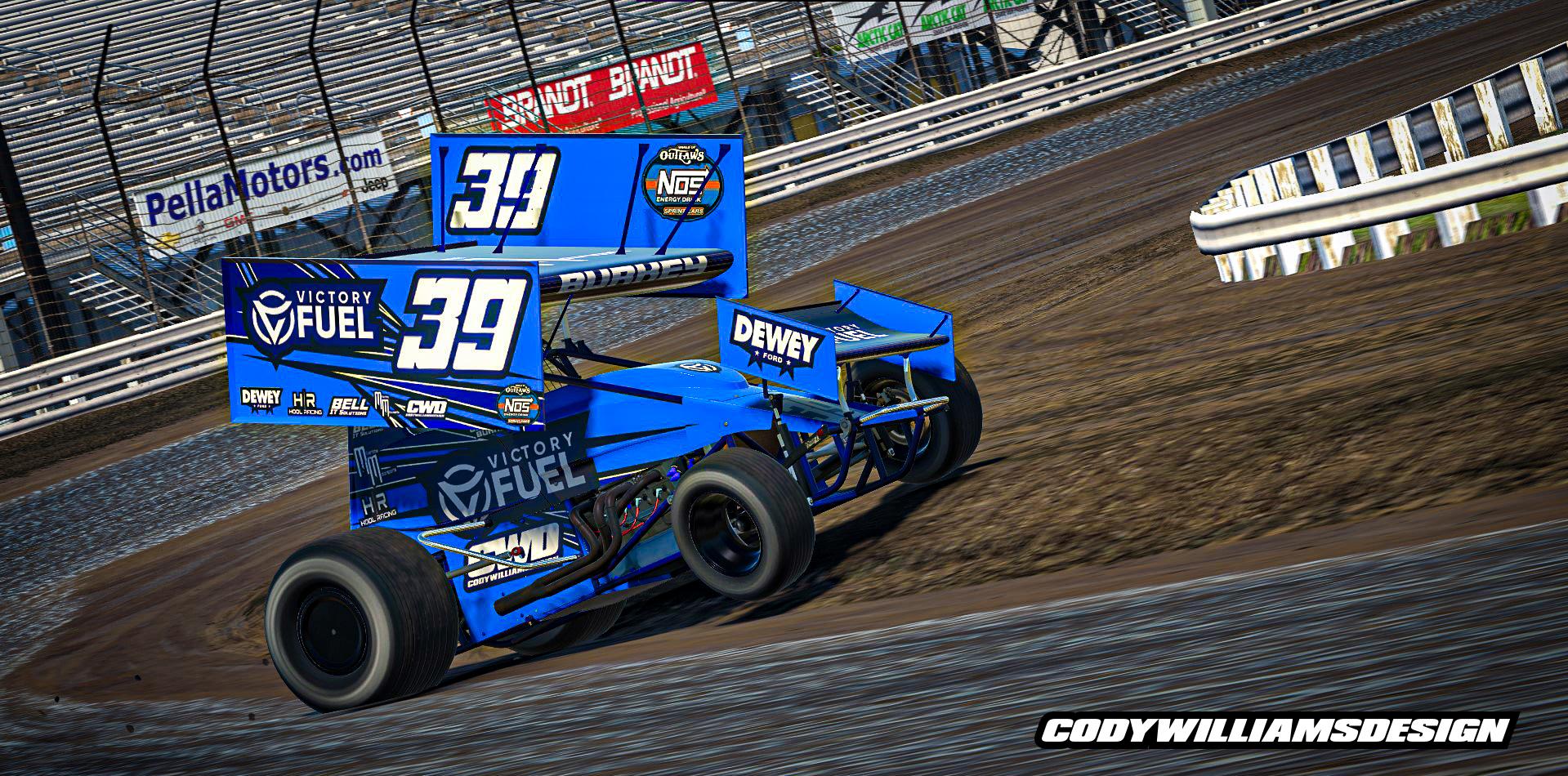 Josh Burkey Dirt Sprint Car! by Cody G Williams - Trading Paints