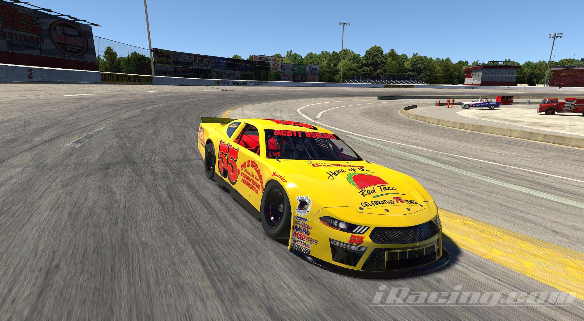 Scott Ashlock BGR Late Model Stock #55 by Bryan E. - Trading Paints