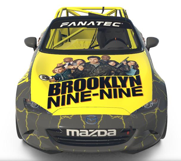 Brooklyn 99 Mazda MX5 by Nikos Handtke - Trading Paints