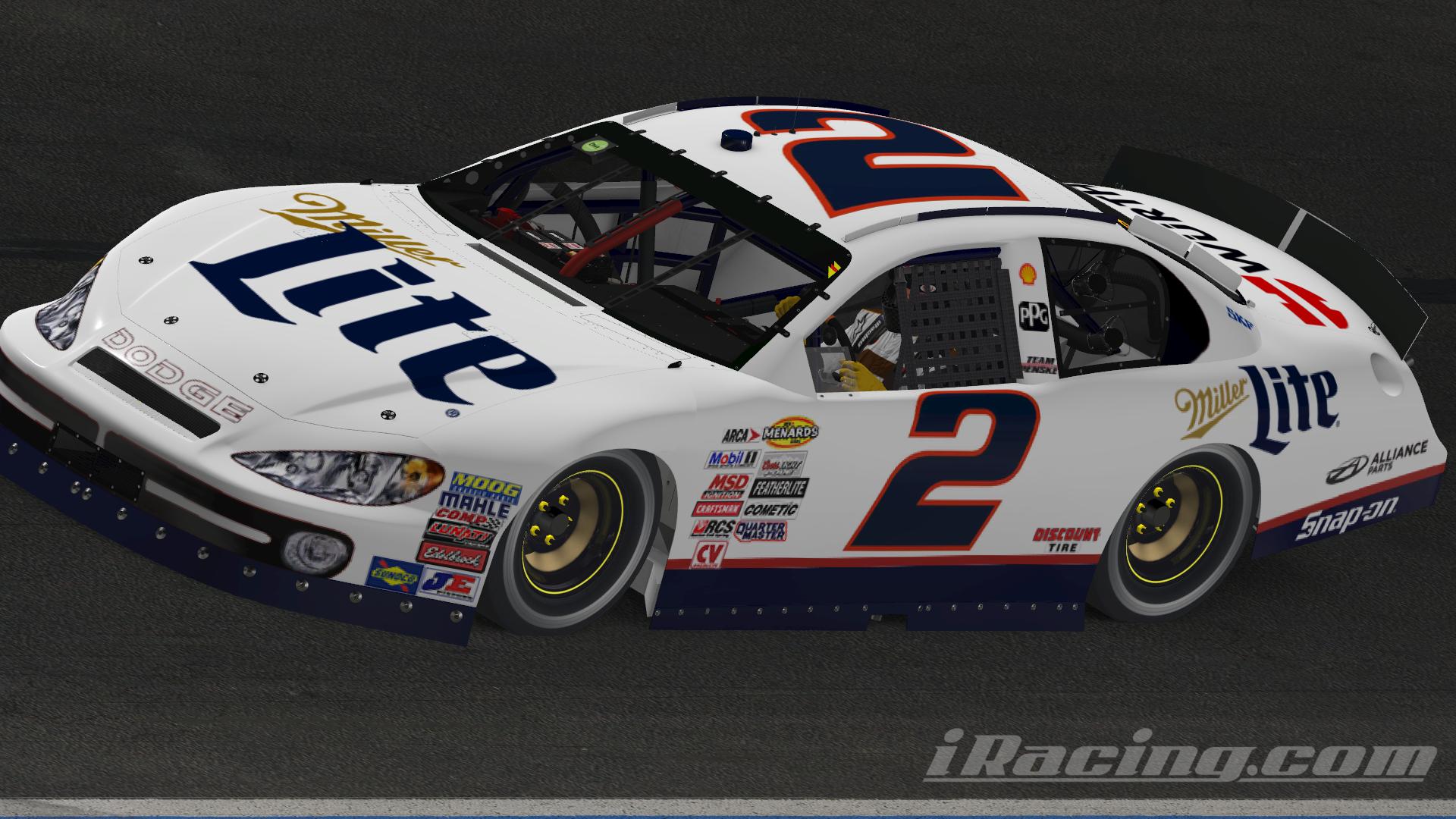 Miller Lite Dodge Intrepid - No # by Emmanuel Santiago - Trading Paints