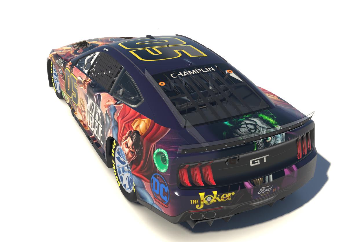 Justice League Batman Superman Wonder Women Next Gen Ford Mustang by ...