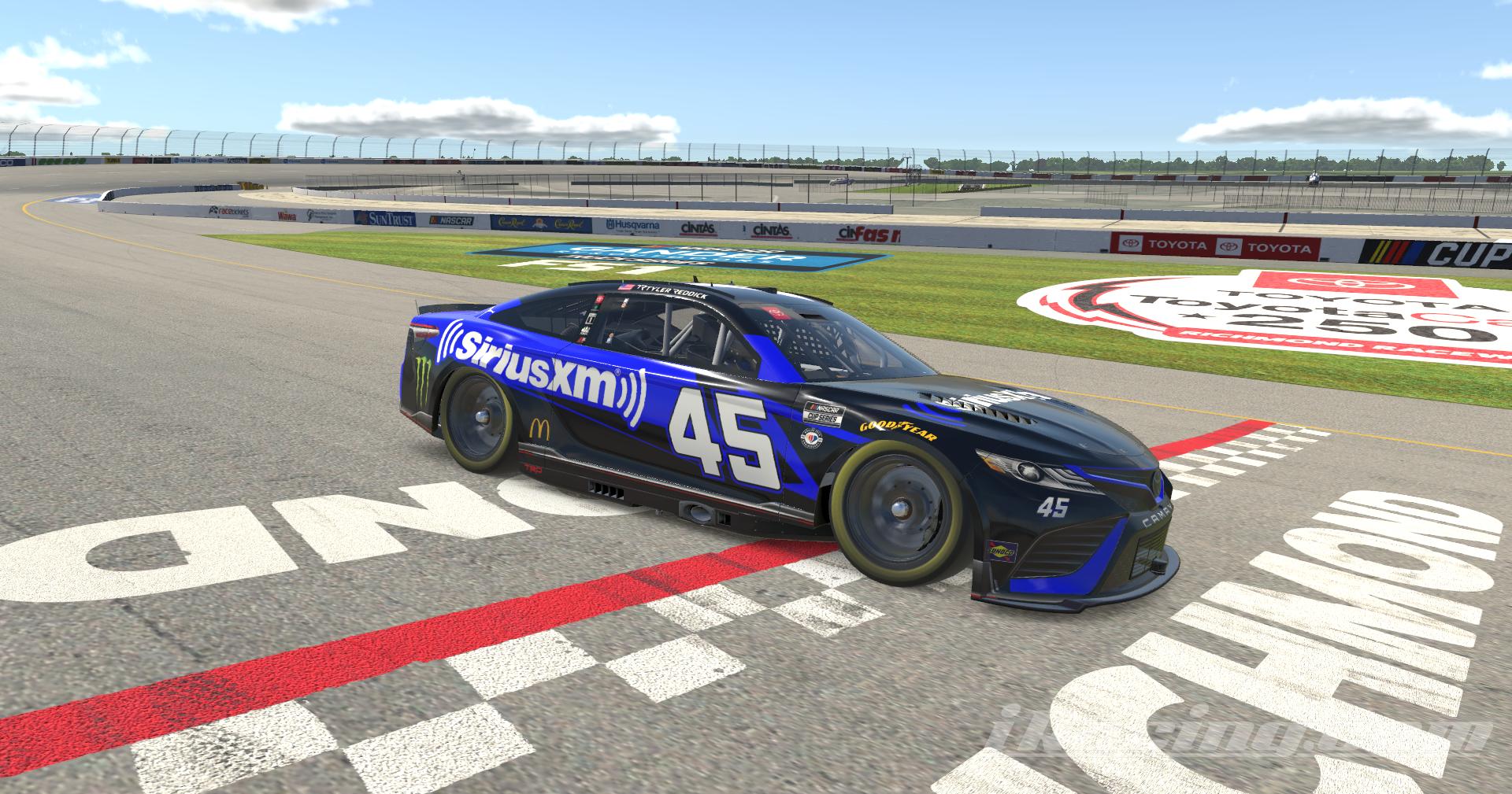 #45 Tyler Reddick 2023 SiriusXM by Martin Roberg - Trading Paints