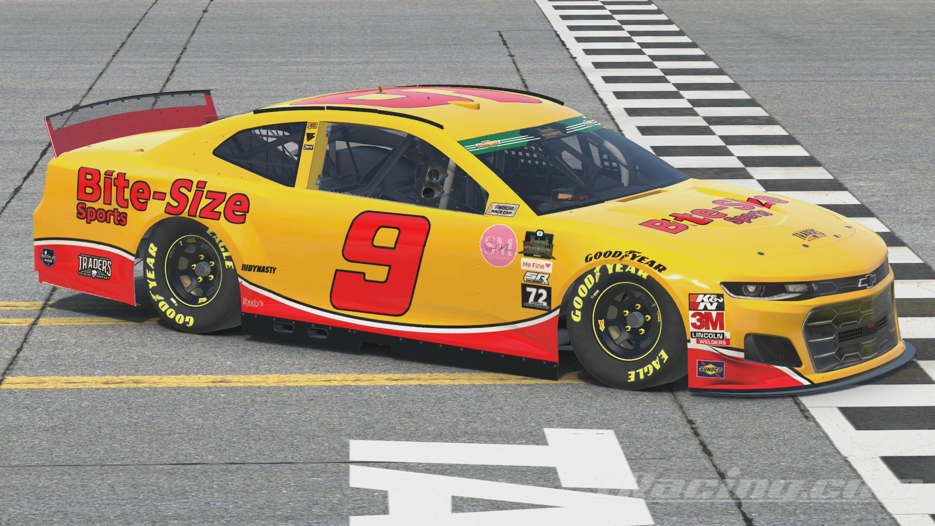 2023A Bite Size Sports Throwback Camaro (2005 Travis Kvapil) by Vic ...