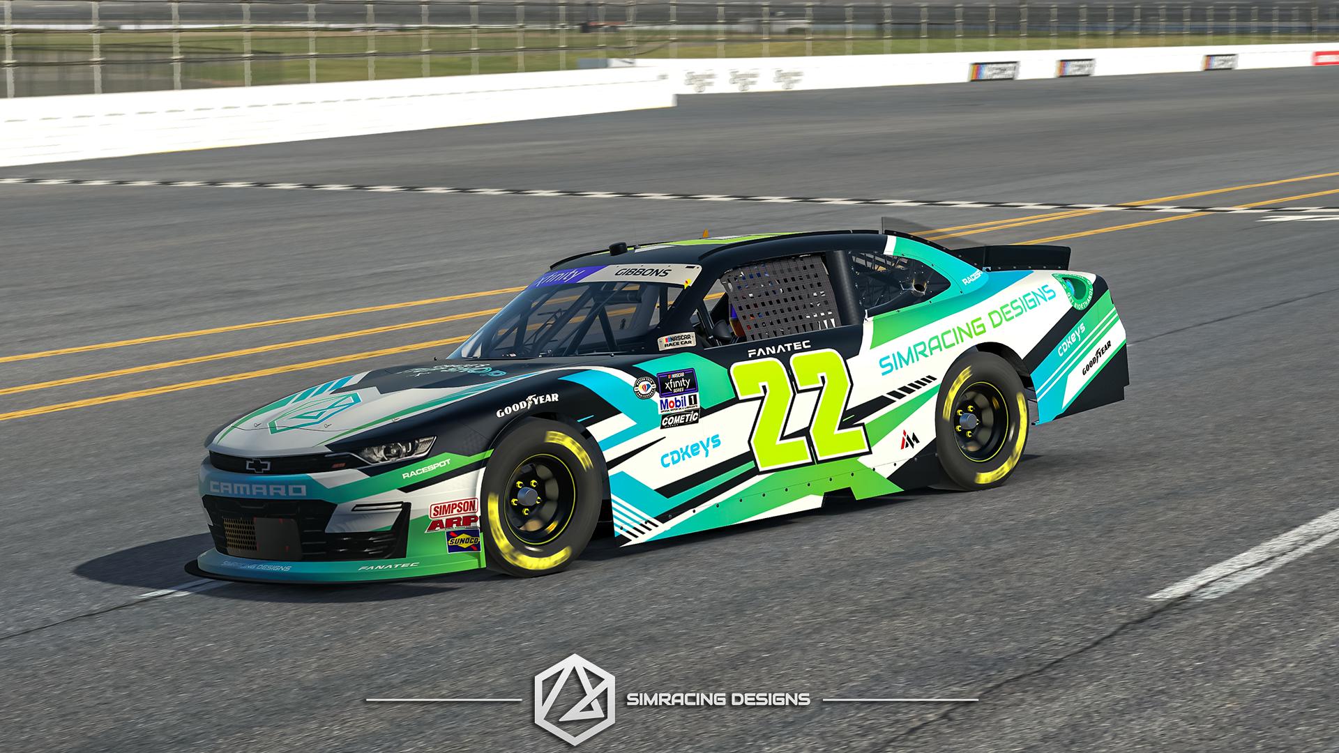 Sim Racing Designs NASCAR XFINITY Camaro by David J. G. - Trading Paints