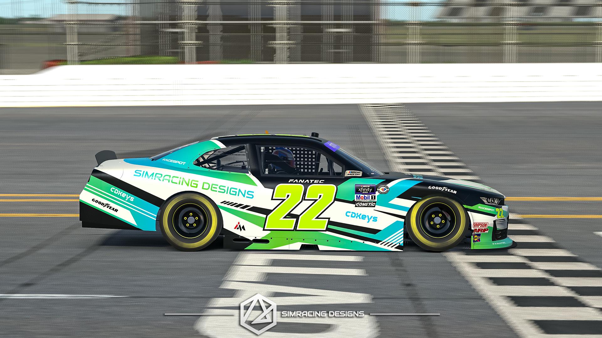 Sim Racing Designs NASCAR XFINITY Camaro by David J. G. - Trading Paints