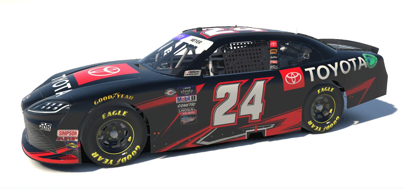 Sam Hunt Racing Supra by Matthew Meyer3 - Trading Paints