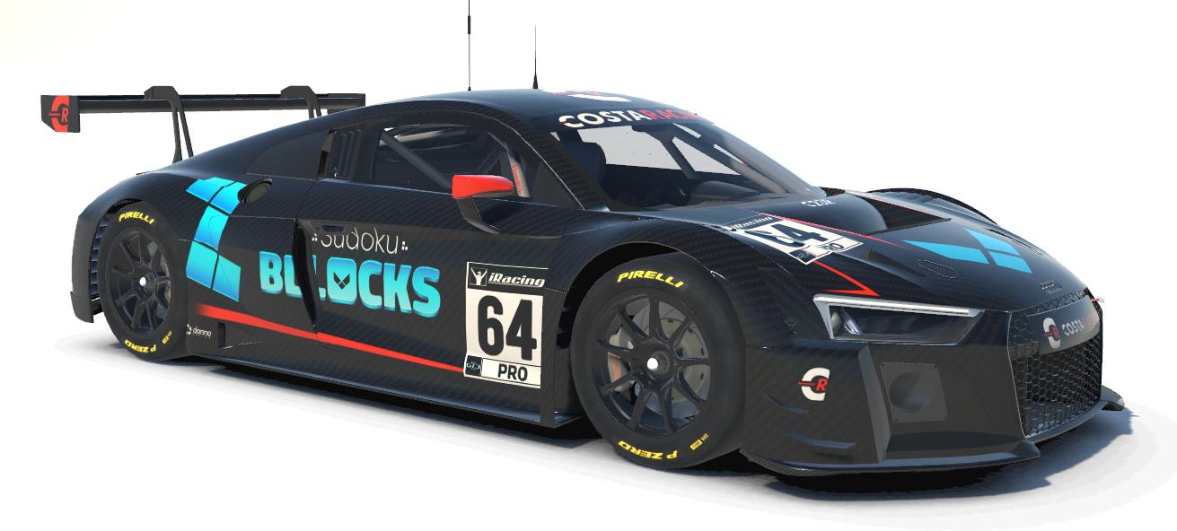Sudoku Blocks | Costa Racing C23R PRO | Audi R8 LMS GT3 by Danilo Vaz ...