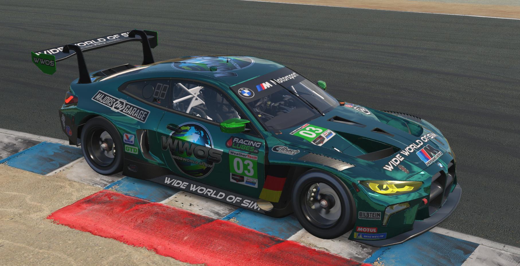 BMW M4 GT3 - IMSA - DARK GREEN by Scotty P. - Trading Paints