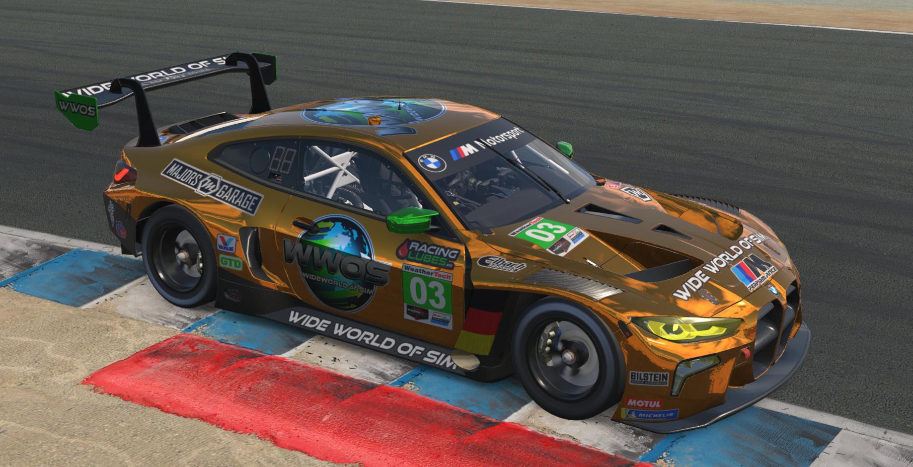 BMW M4 GT3 - IMSA - BRONZE by Scotty P. - Trading Paints