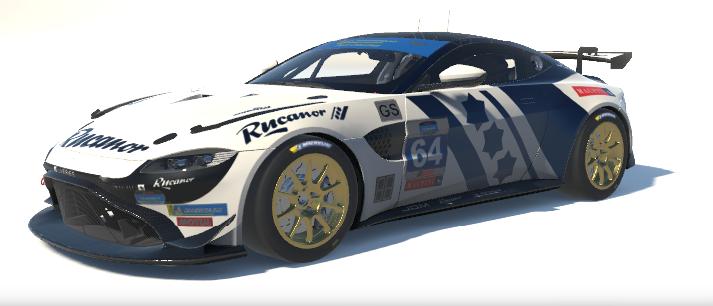 AM Vantage GT4 by RUCANOR RACING by Martijn Nelissen - Trading Paints