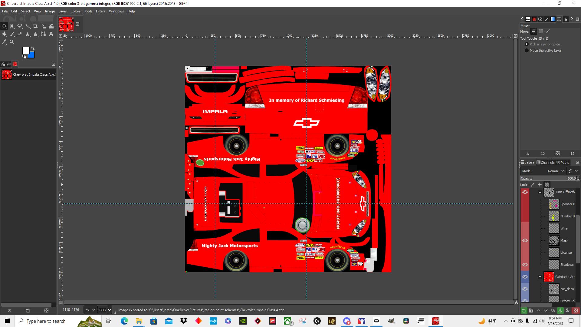 Chevrolet Impala Class A mjm by Jared Junkans - Trading Paints