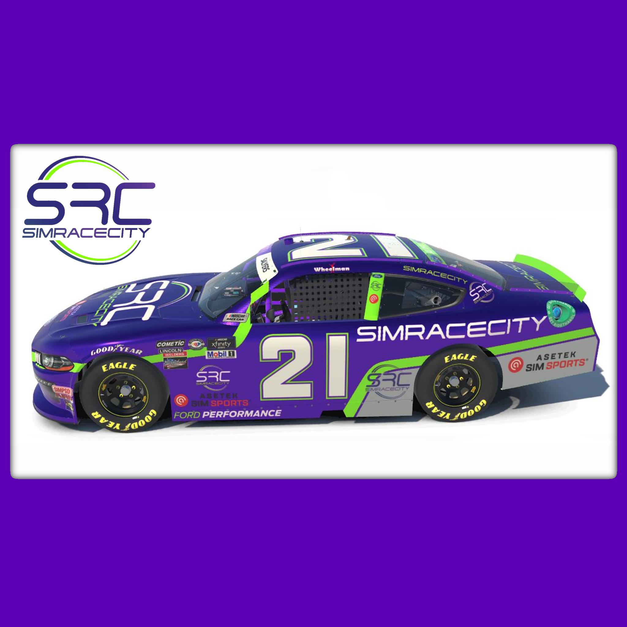 (No Number) Sim Race City: Xfinity Series Ford Mustang by JW Salyers ...