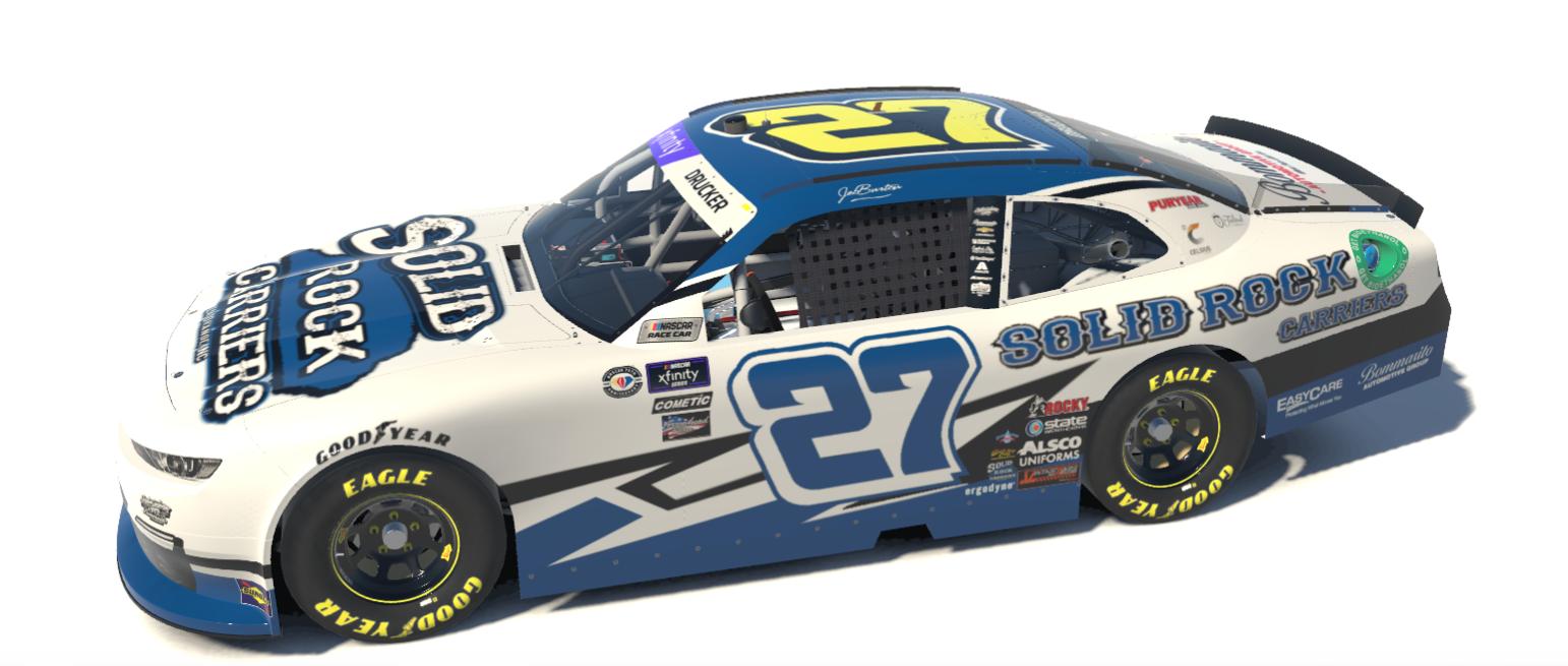 Jeb Burton 2023 Solid Rock Carriers Talladega Win (Jordan Anderson Racing) Custom # by Jack ...