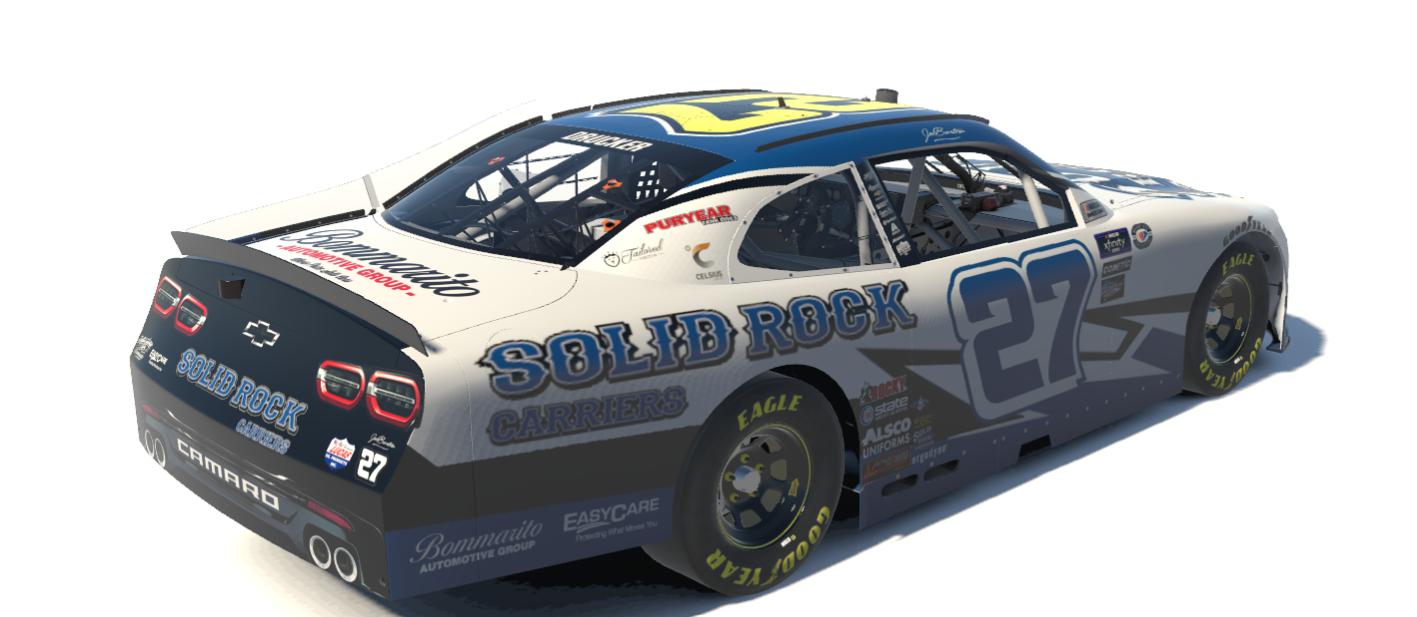 Jeb Burton 2023 Solid Rock Carriers Talladega Win (Jordan Anderson Racing) Custom # by Jack ...
