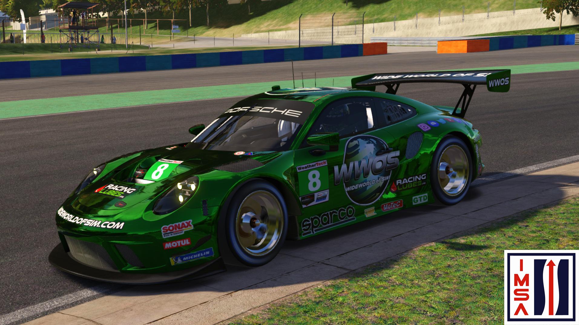 Porsche 911 GT3 R (991) IMSA - LIME by Scotty P. - Trading Paints