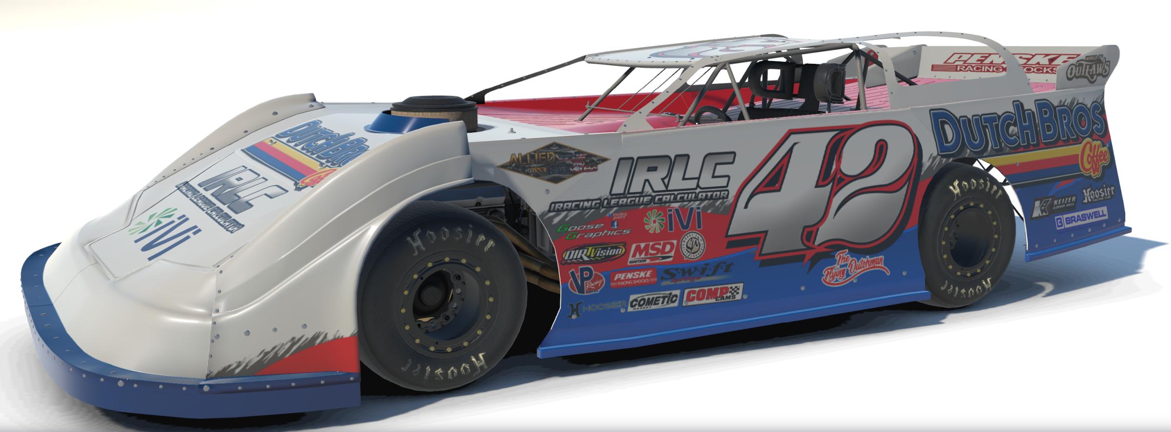 Thad Failor #42 Dutch Brothers Coffee Dirt Late Model Pro Allied Pro ...