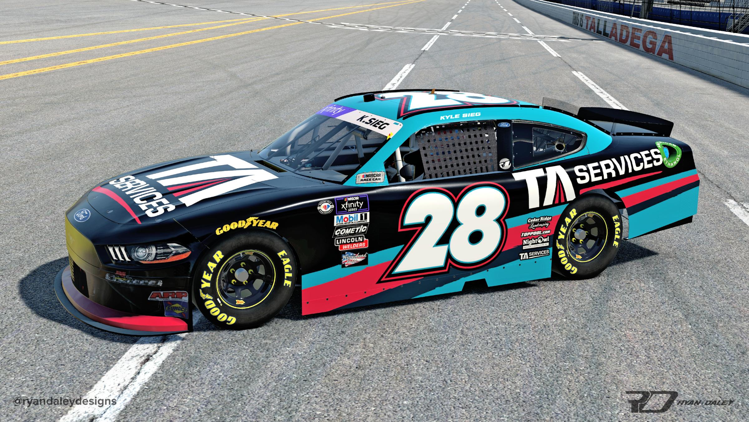 Official 2023 #28 Kyle Sieg TA Services With Numbers by Ryan Daley ...