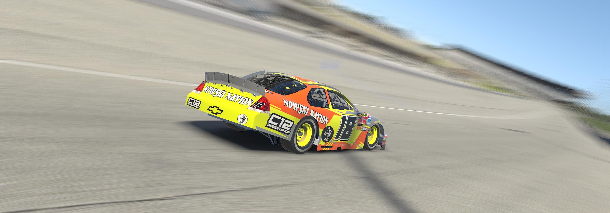 Jeremy Edwards #18 Gen 4 Cup Car by Colby Whipple - Trading Paints