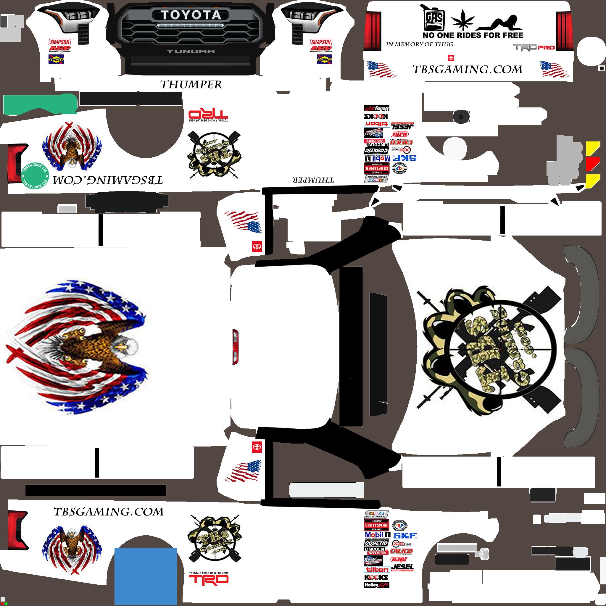 TBsGaming.com Thumper Edition by Ryan Perrone - Trading Paints