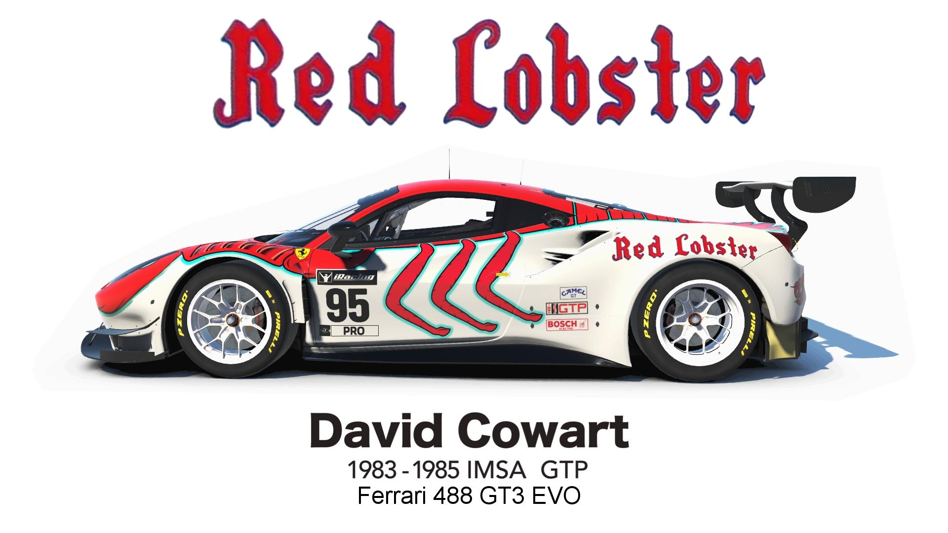 Ferrari EVO GT3 Red Lobster by Don Craig - Trading Paints