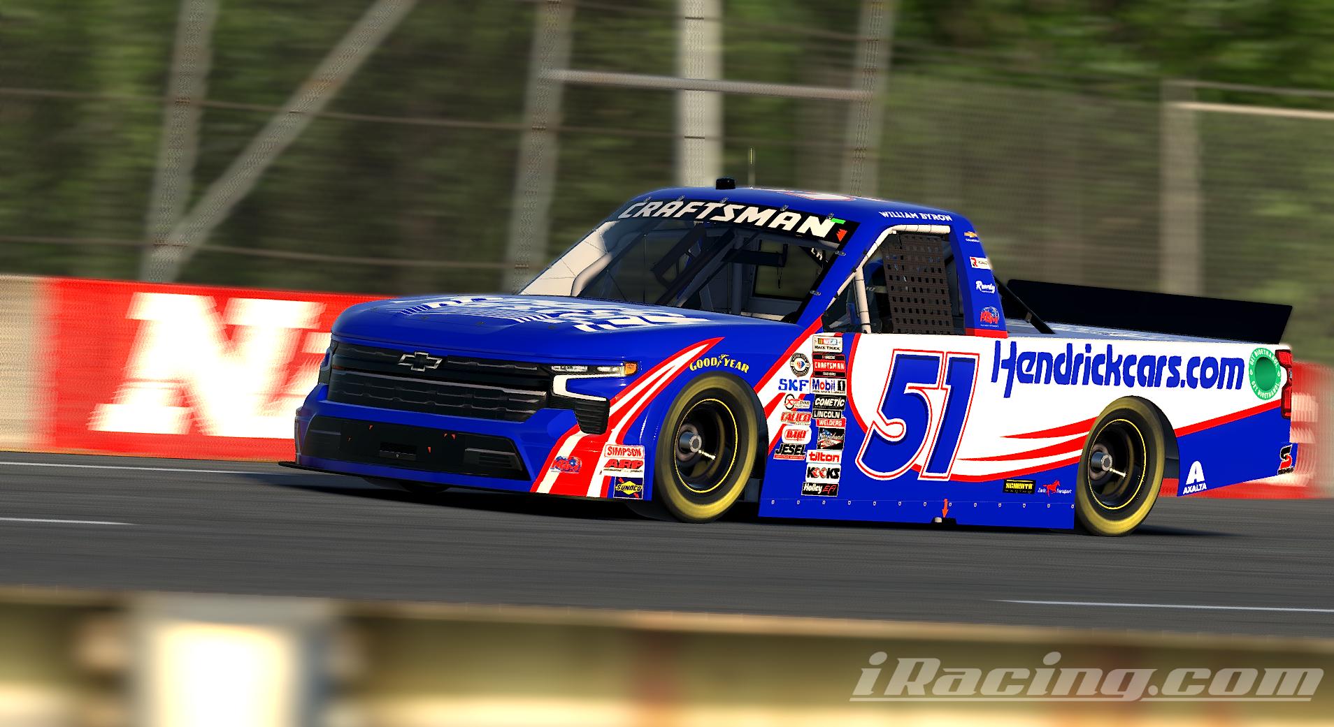2023 William Byron Truck Series (Bristol) by Jeff Bye Jr - Trading Paints
