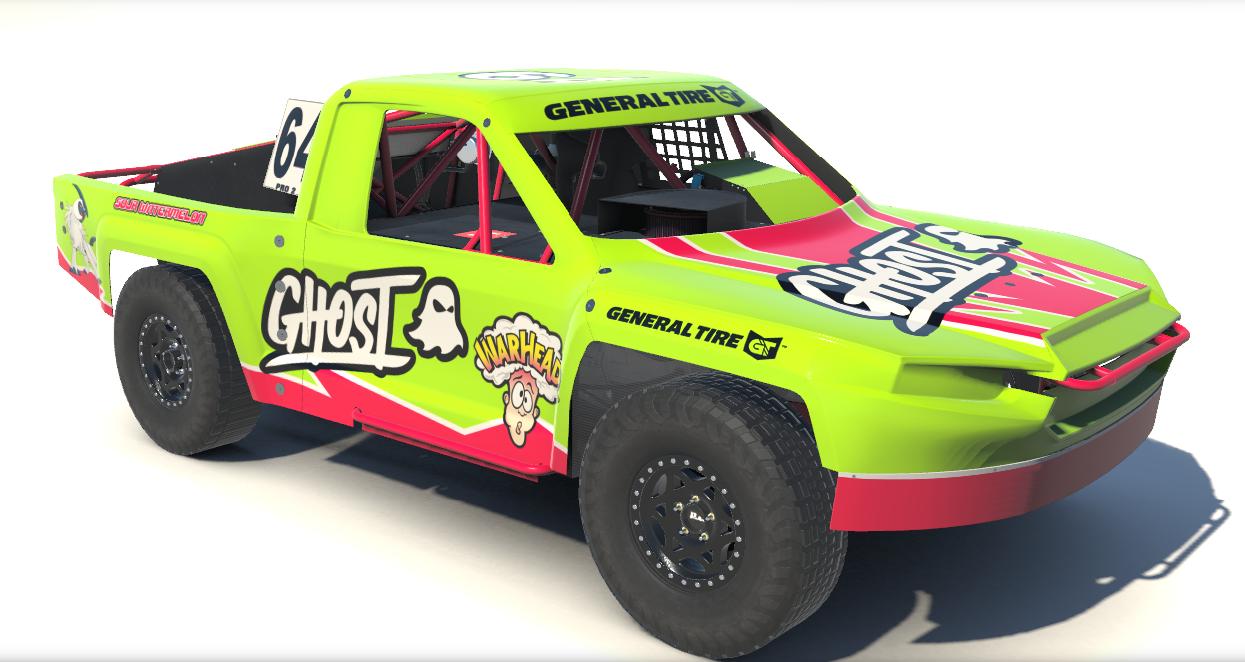Pro 2 Stadium Truck Ghost Energy by Bobby B. - Trading Paints
