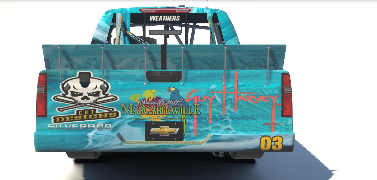 Guy Harvey custom silverado by James Weathers - Trading Paints