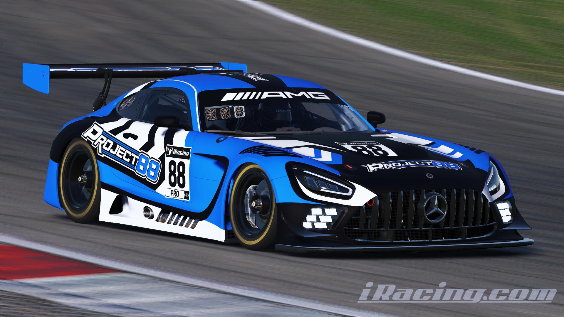 Mercedes GT3 EVO Project88 new livery! by Dan Babic - Trading Paints